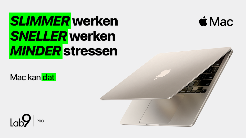 Mac kan dat | Lab9 Pro - Apple Premium Reseller